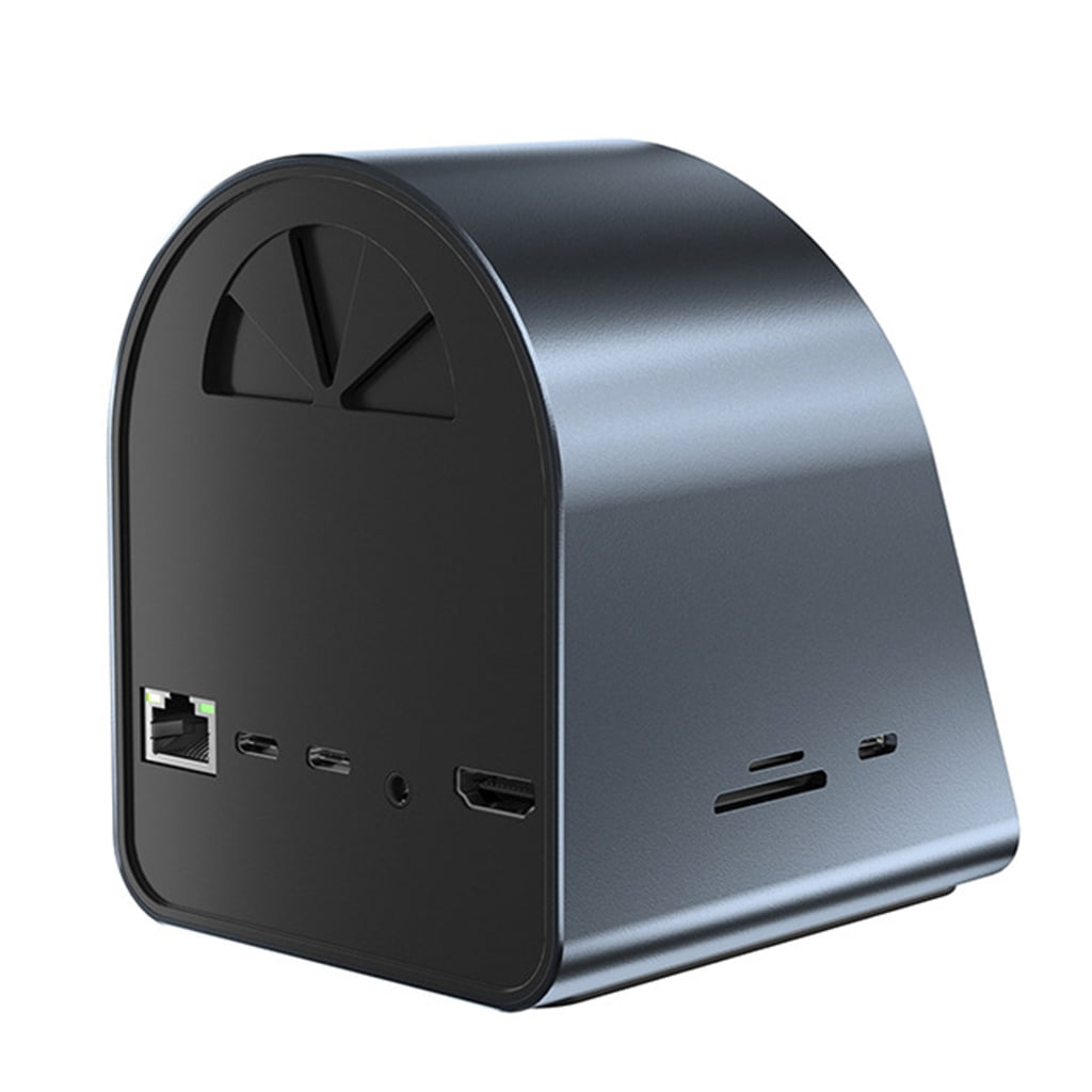 11 in 1 Docking Station PD100W and 15W Wireless Charging USB C Adapter ...