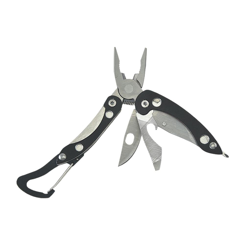 11 in 1 Pliers with Carabiner and Sheath Folding Camping Army Multi ...