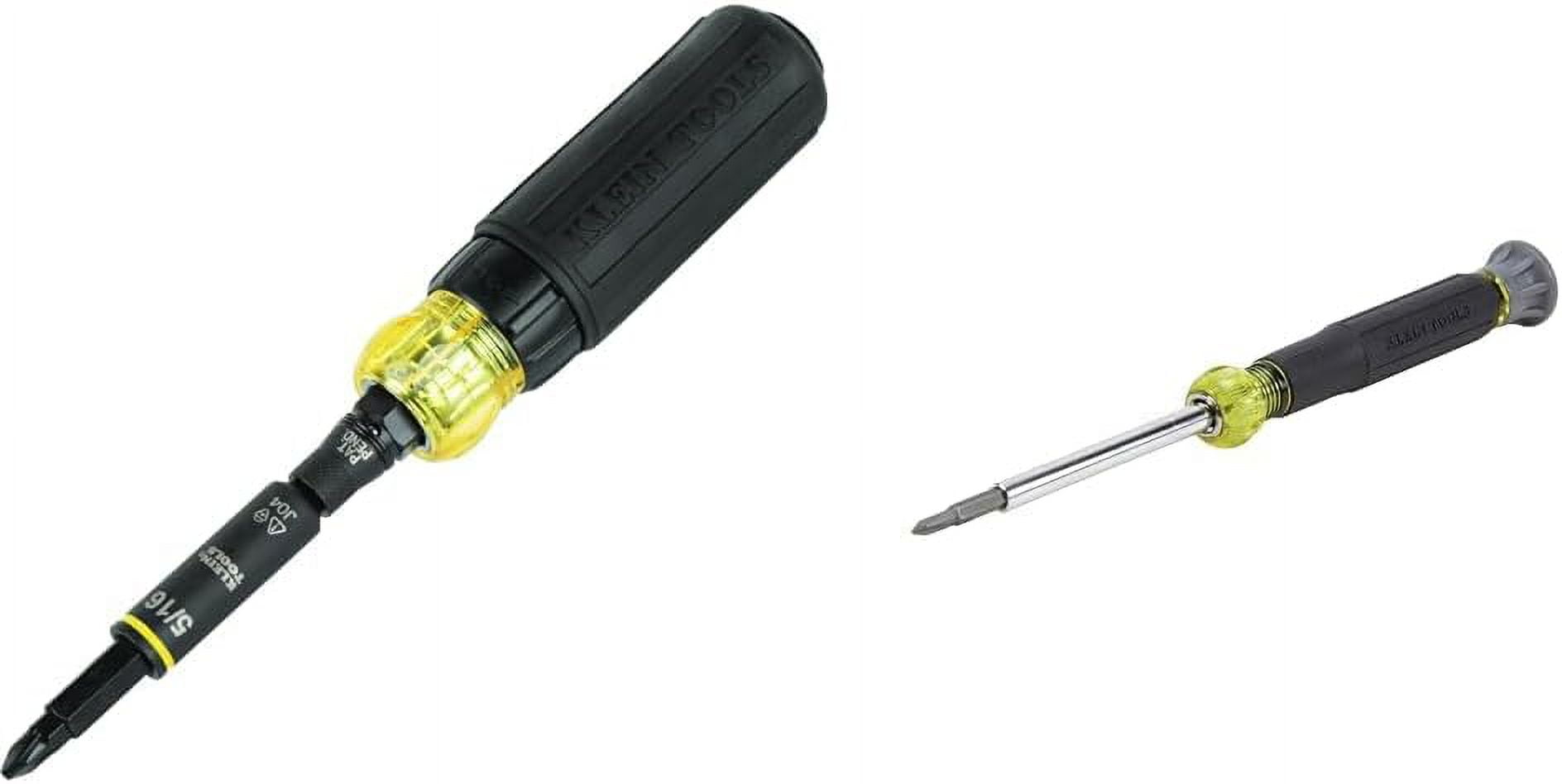 11-in-1 Ratcheting Impact Driver/Nut Driver Bundle with 4-in-1 ...