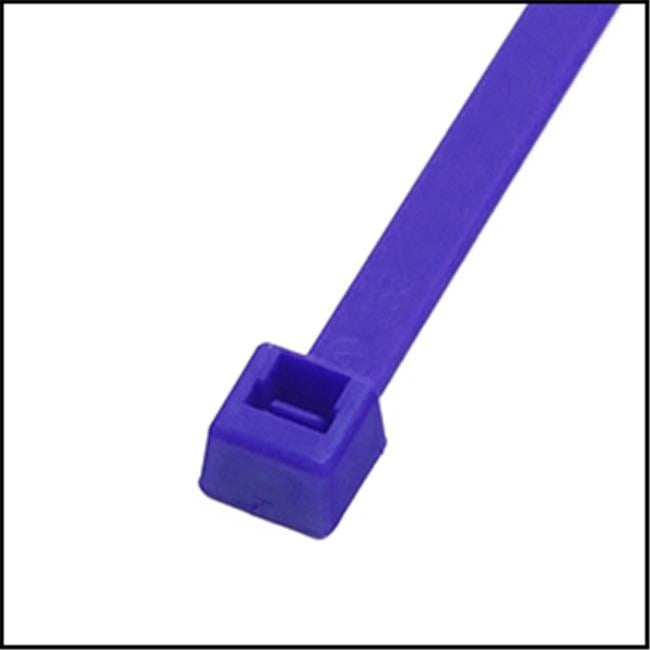 11 in. Blue Cable Tie, 50 lbs - Pack of 100 - Walmart.com