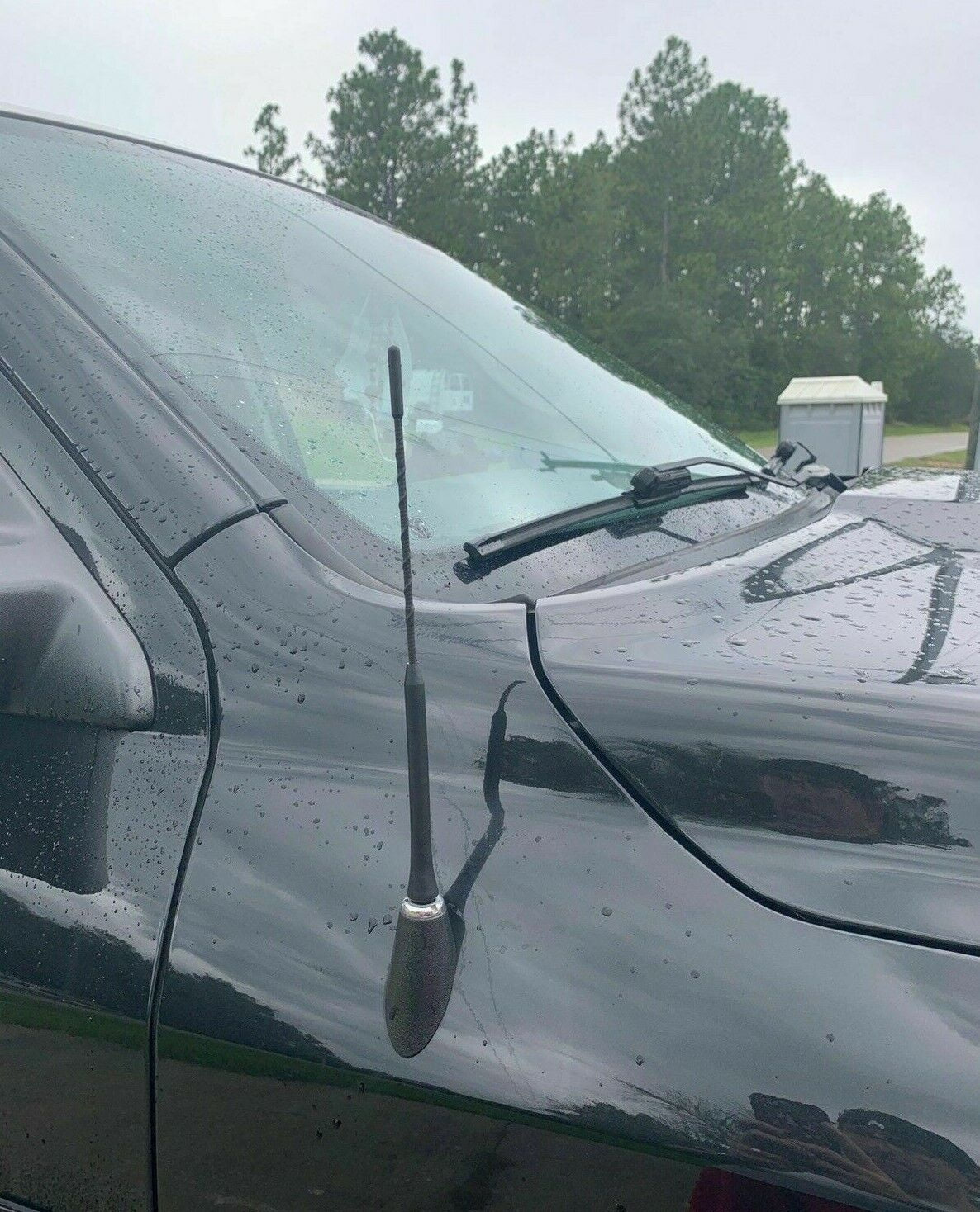 11" inch Antenna Mast Black Power Radio AM/FM for DODGE RAM 1500 2500 ...