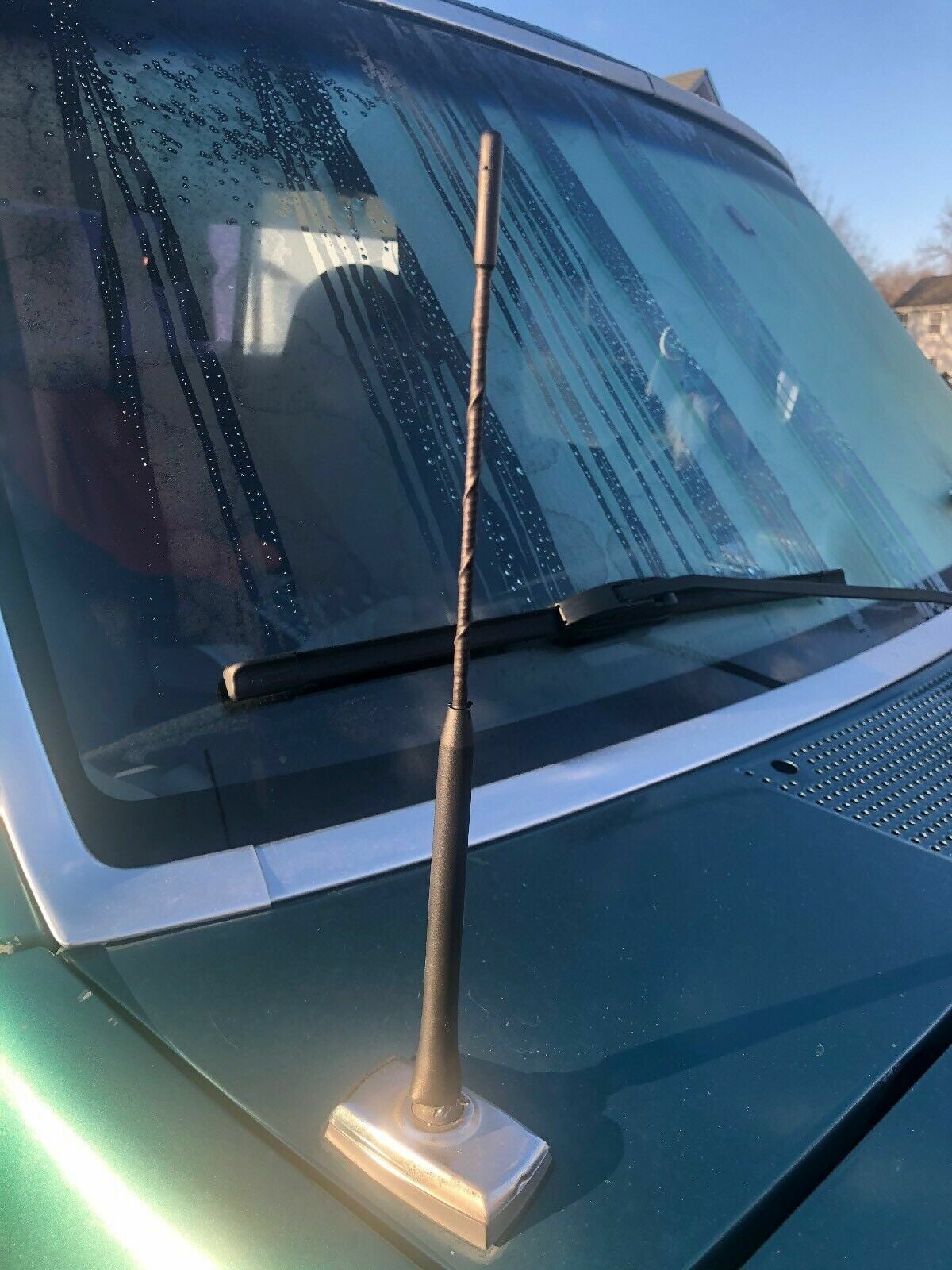 11" inch Antenna Mast Black Power Radio AM/FM for FORD F-150 F150 1980 ...