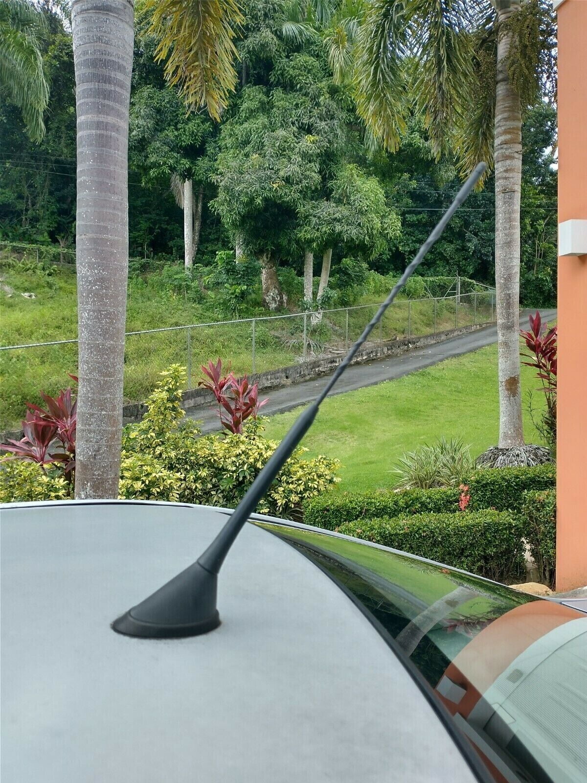 11" inch Black Fuba Antenna Mast Power Rod Radio Roof AM/FM for TOYOTA ...