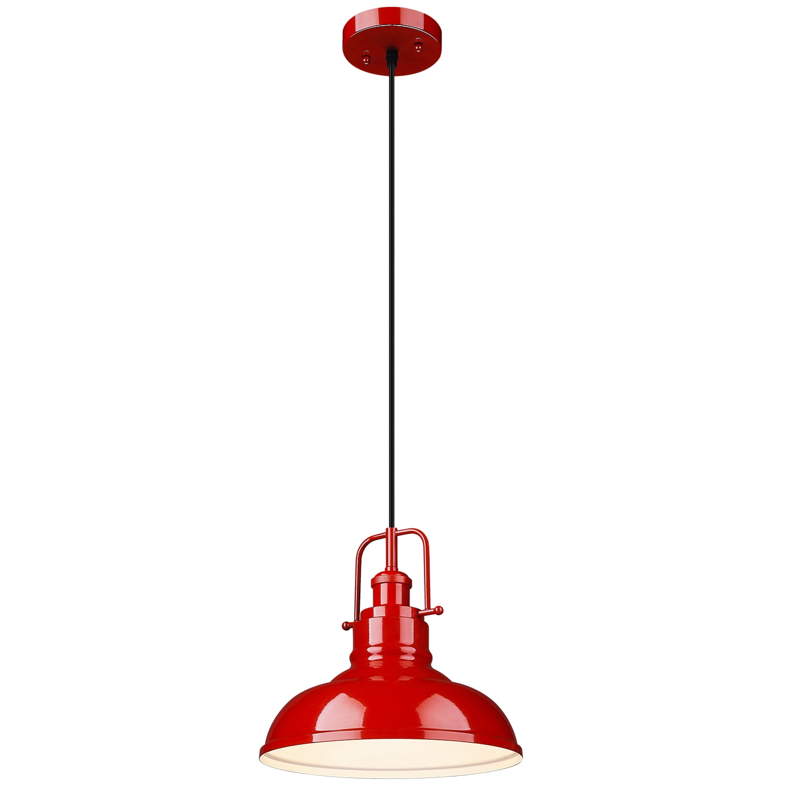 Red Metal Pendant Lights