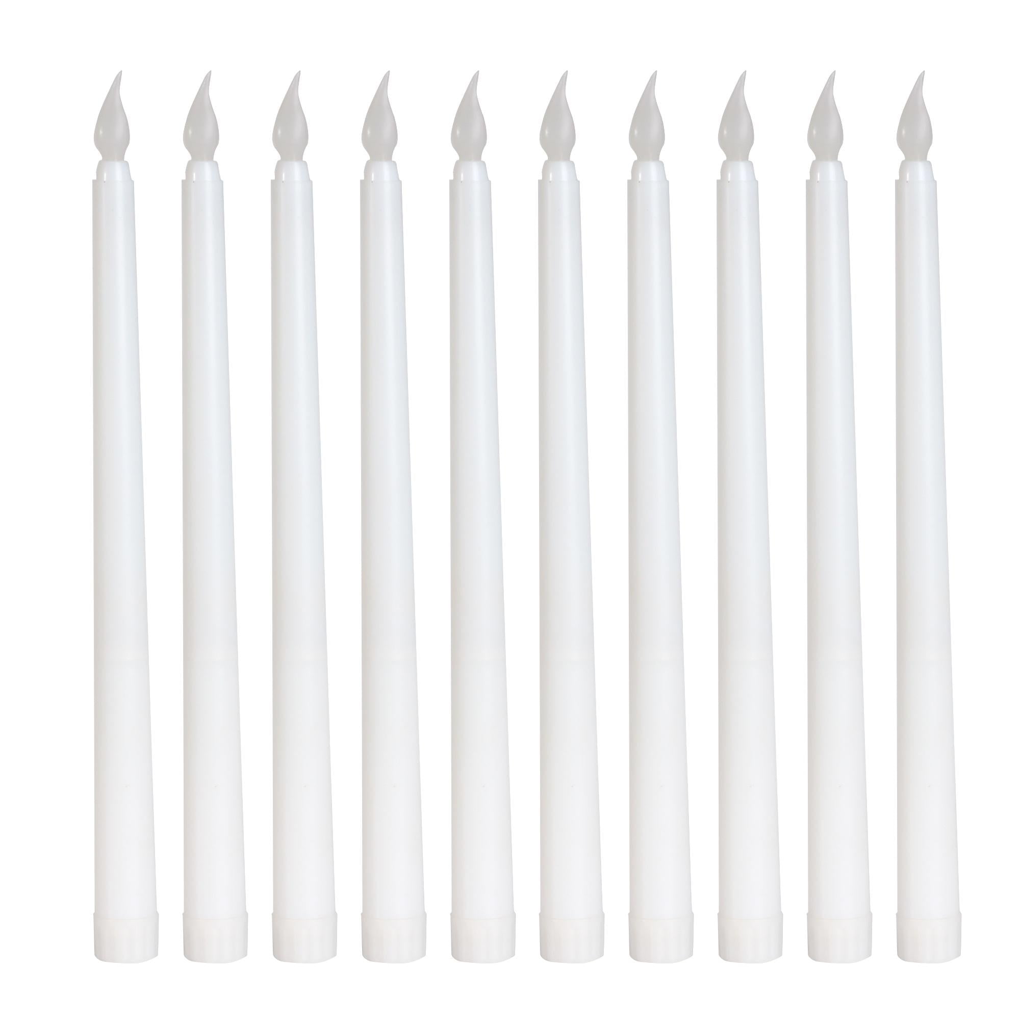 11 inch LED Flameless Taper Candles Battery Operated LED Candlestick ...