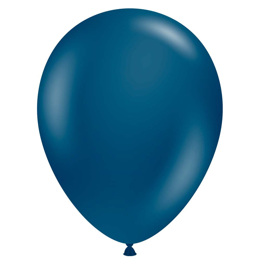 11 inch Naval Blue TUFTEX Latex Balloons (100 Pack) - Party Supplies ...