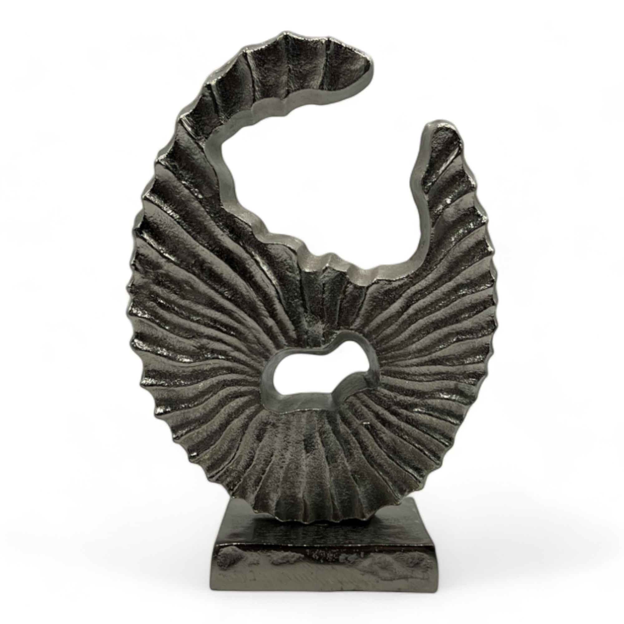 11 inch Nickel Decorative Metal Sculpture by 90210 Kitchen and Bath ...