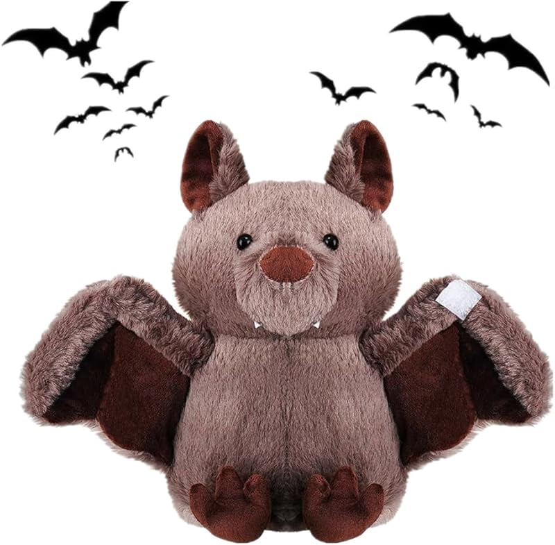 11 inch Plush Bat Stuffed Animal Plush Toy Halloween Bat Decor Bedtime ...