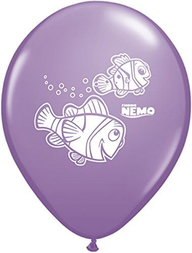 11 inch Qualatex Disney Pixar Finding Nemo Latex Balloons (24 Pack) - Party Supplies Decorations ...