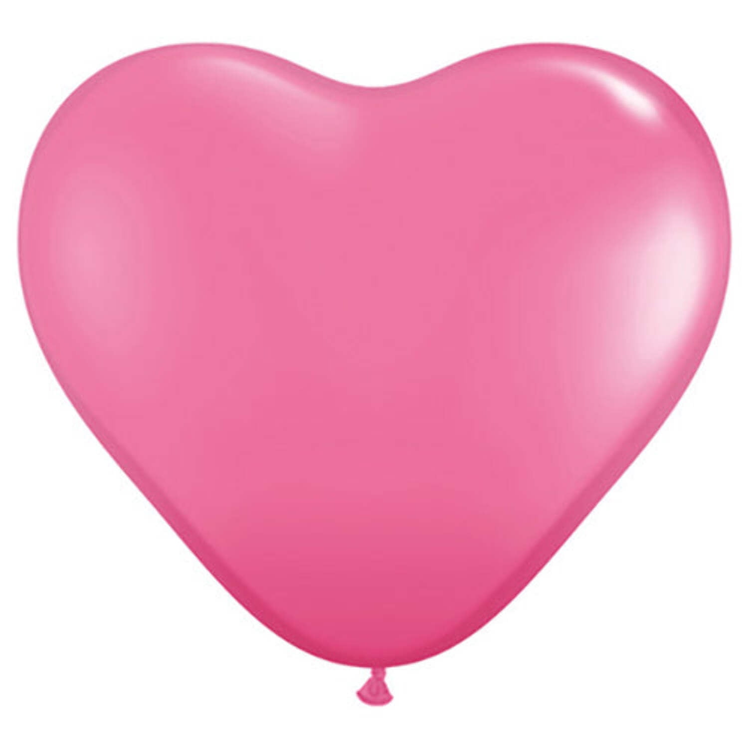 11 inch Qualatex Hearts - Rose Latex Balloons (100 Pack) - Party ...