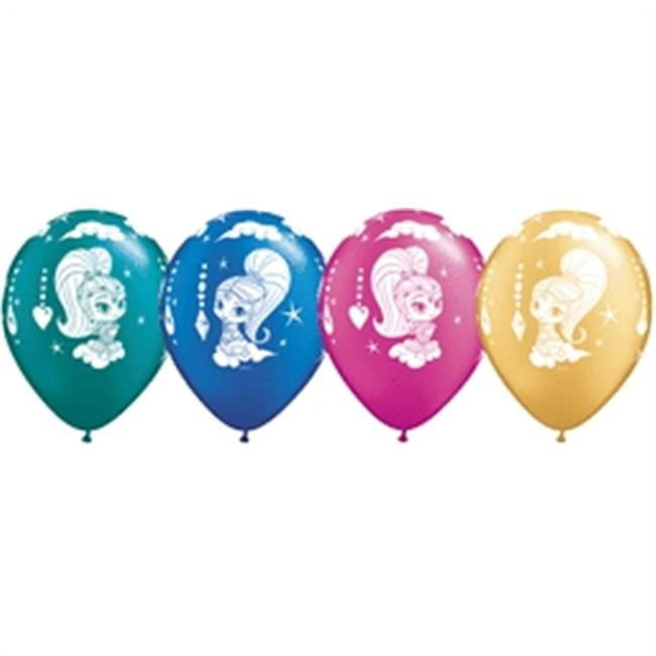 11 inch Qualatex Shimmer And Shine Sparkles Latex Balloons (24 Pack ...