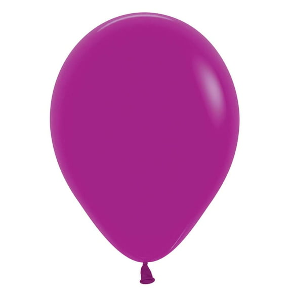 11 inch Sempertex Deluxe Purple Orchid Latex Balloons (10 Pack) - Party ...