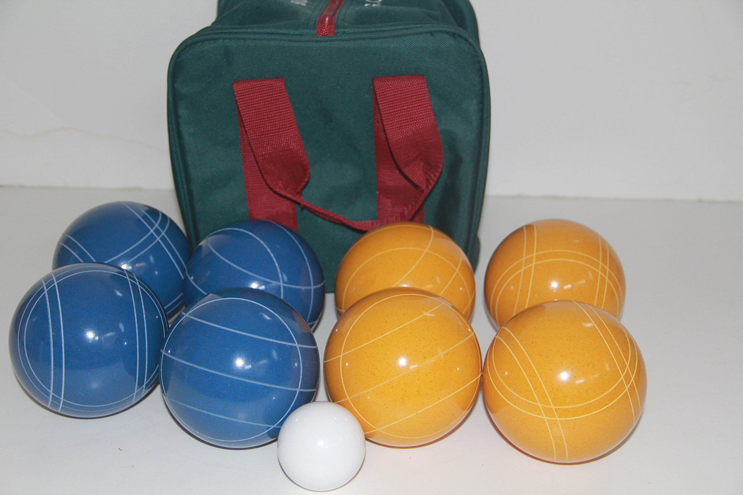 (11 of 22) Epco Bocce Set -110mm Blue and Yellow Balls - Walmart ...