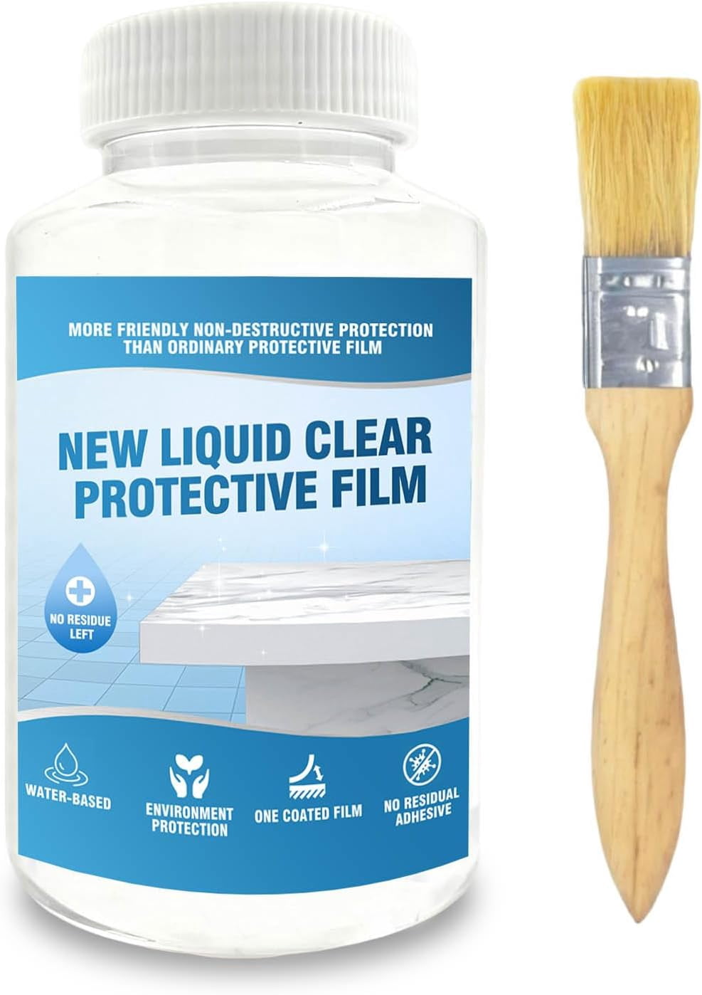 11 oz Liquid Clear tective Film Tape Liquid Masking Tape Transparent ...