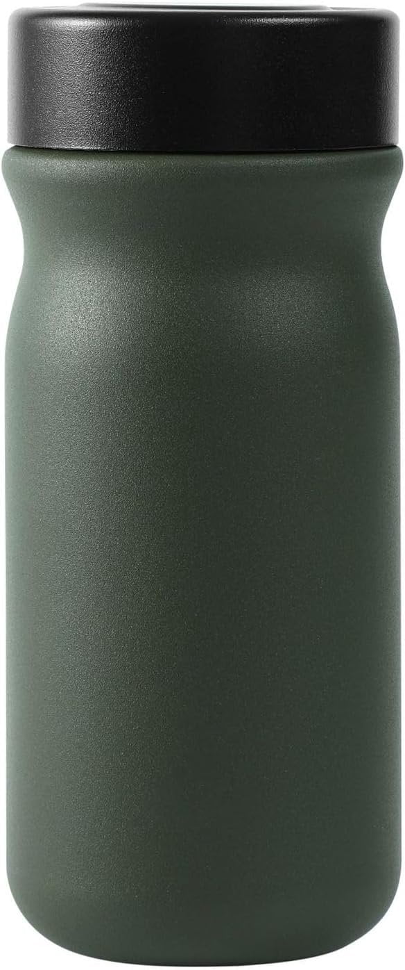 11 oz Mini Insulated Water Bottle - Leak Proof Stainless Steel Travel ...