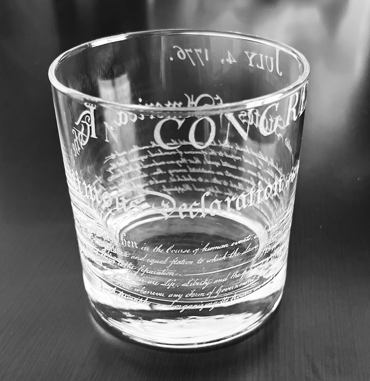 11 oz Rocks Whiskey Old Fashioned Glass Wrap Around USA Patriotic ...