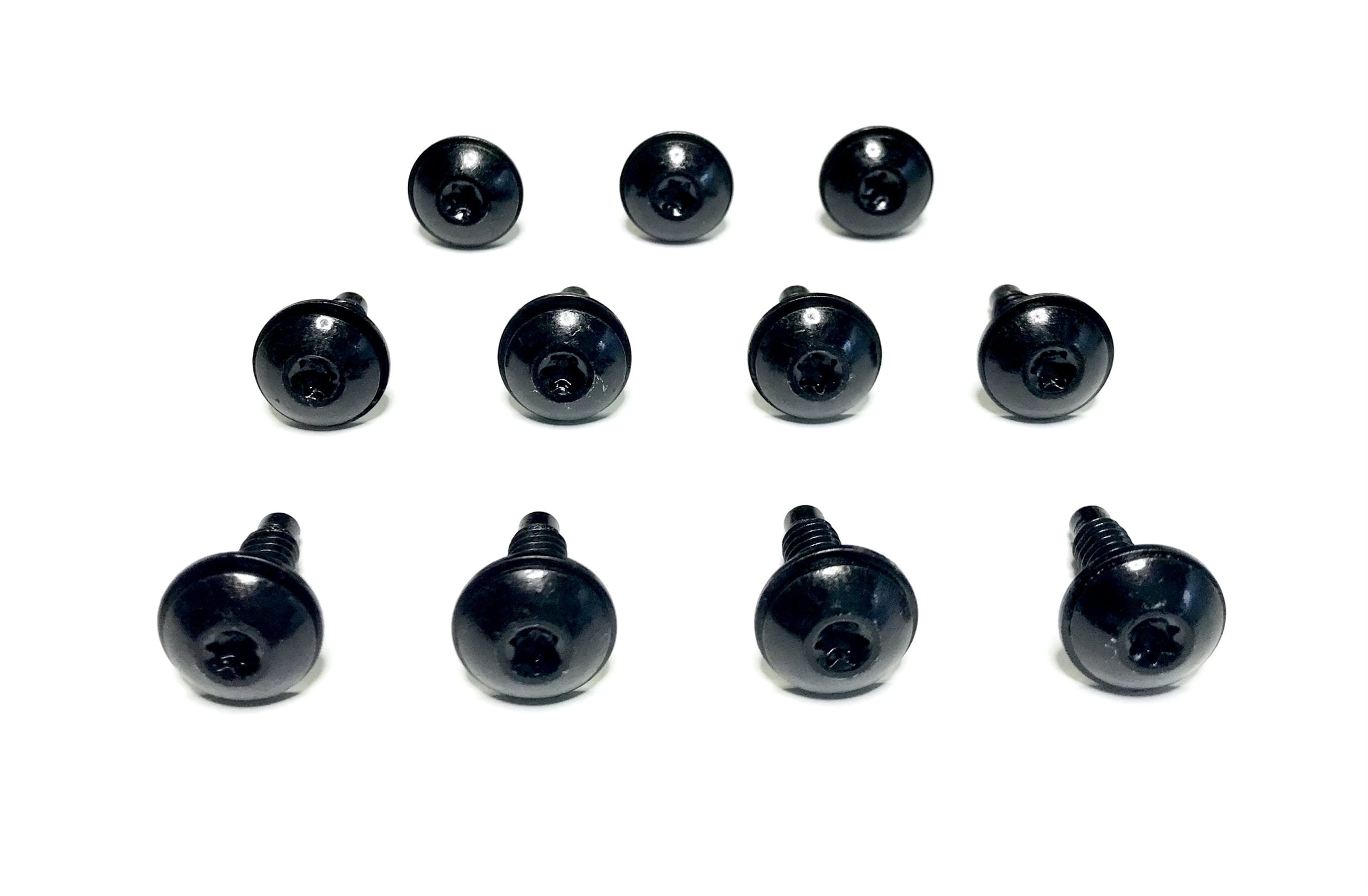 11 pc Set Dash Panel Screw Set Compatible with Jeep Wrangler YJ 1987 ...
