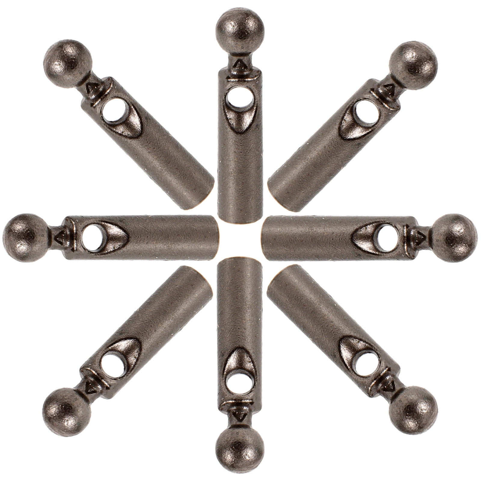 11 pcs Metal Umbrella Tail Beads Umbrella Bone Covers Folding Umbrella ...