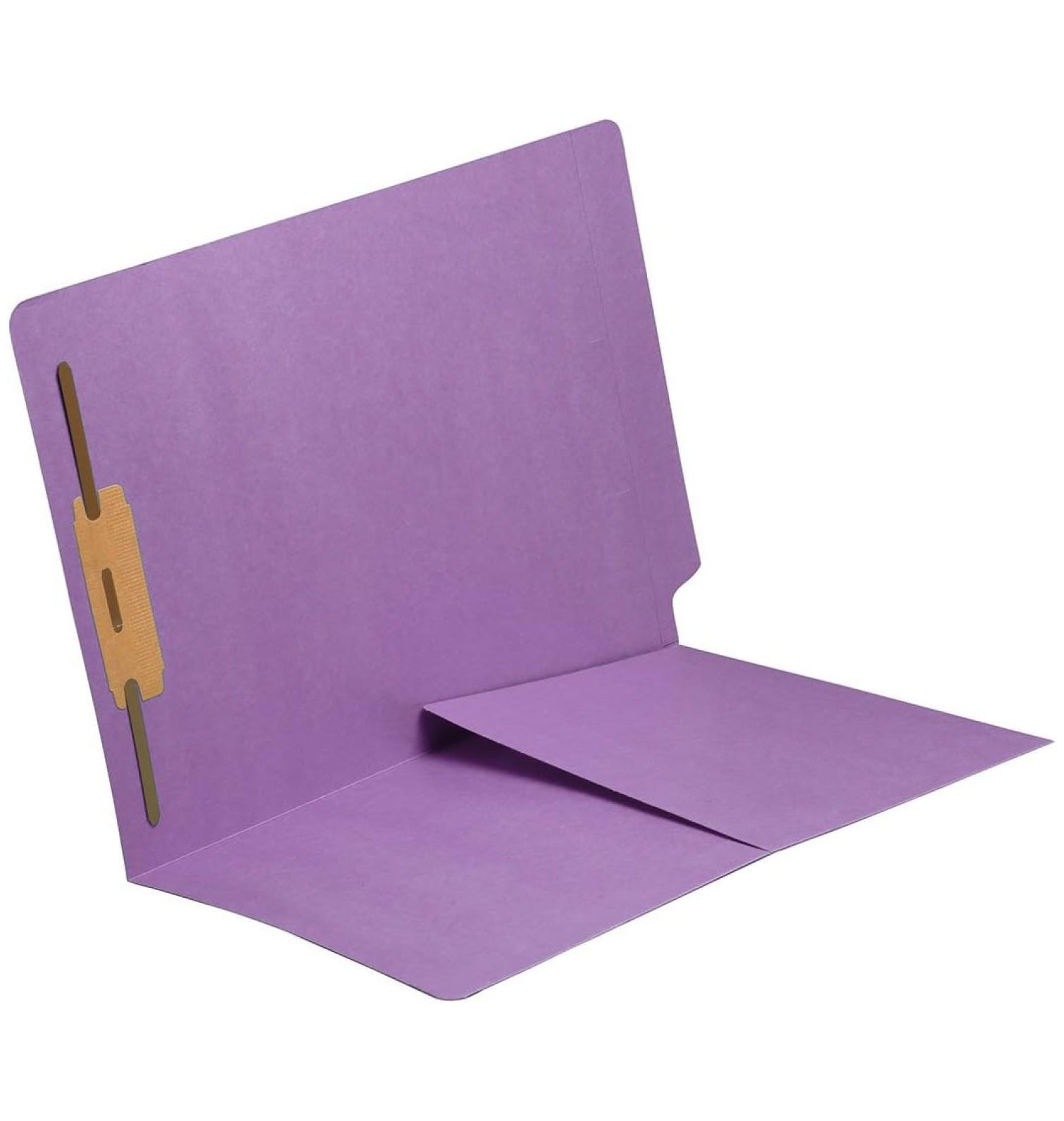11 pt Lavender Folders, Full Cut End Tab, Letter Size, 1/2 Pocket ...