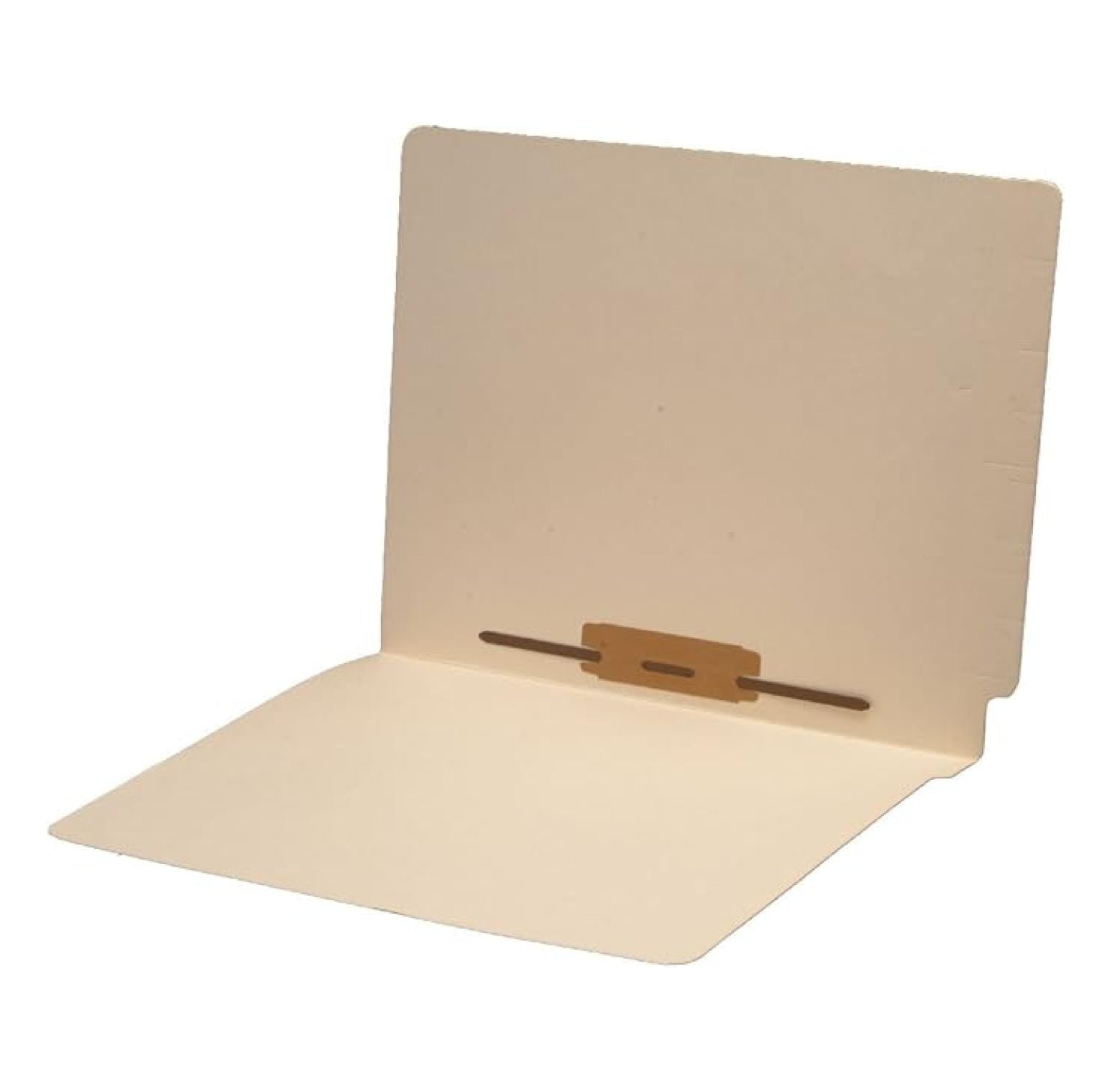 11 pt Manila Folders, Full Cut 2-Ply End Tab, Letter Size, Fastener Pos ...