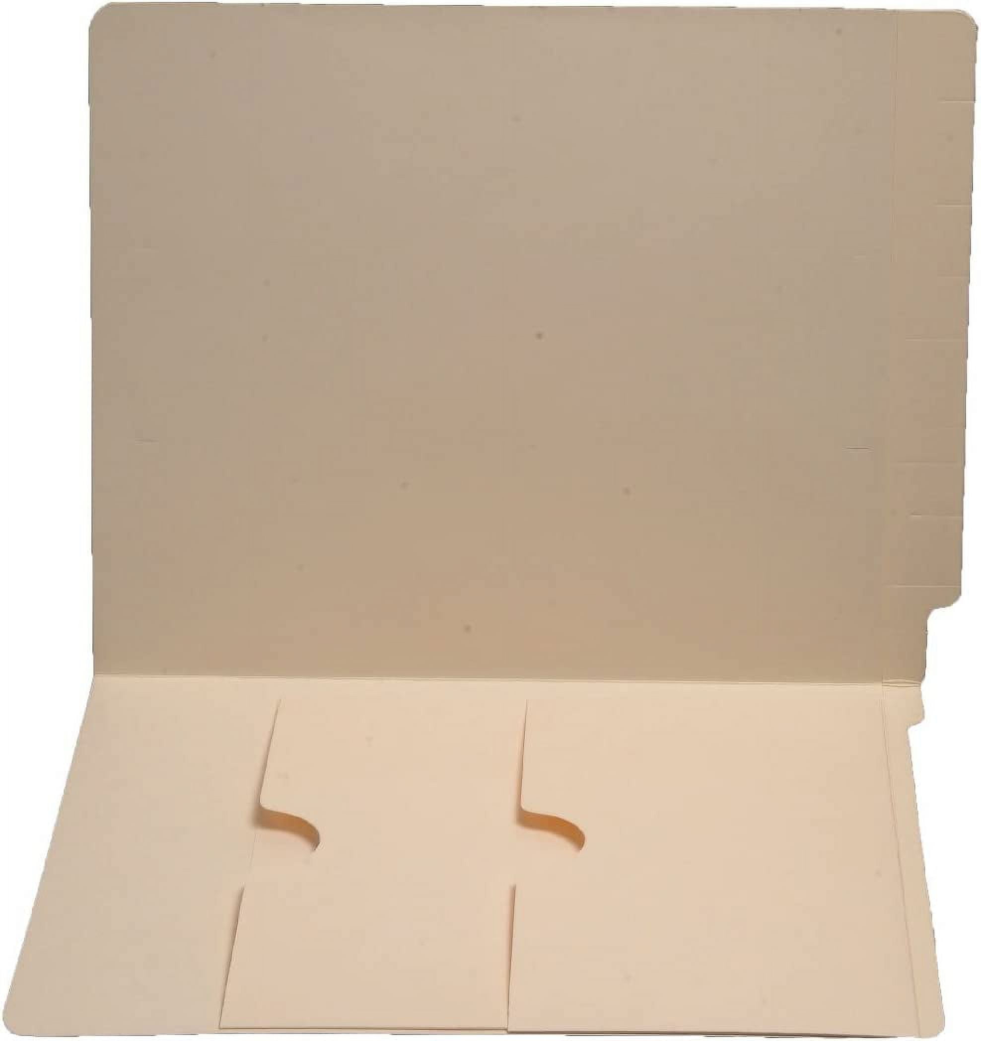 11 pt Manila Folders, Full Cut End Tab, Letter Size, Double Pockets ...