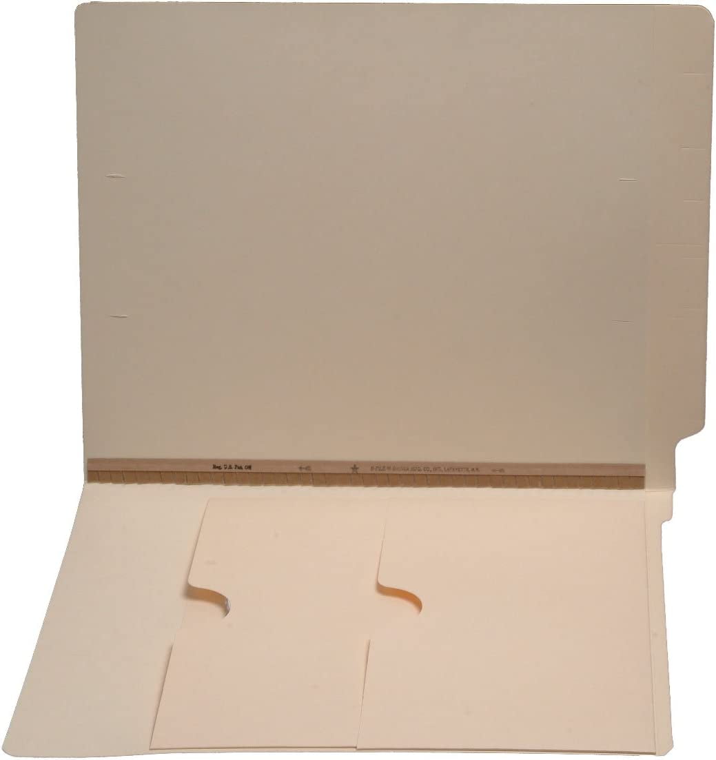 11 pt Manila Folders, Full Cut End Tab, Letter Size, Double Pockets ...
