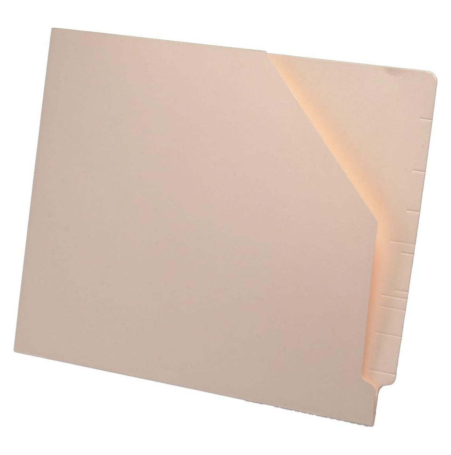 11 pt Manila Pocket, Full Cut End Tab, Letter Size, Slant Cut Front ...