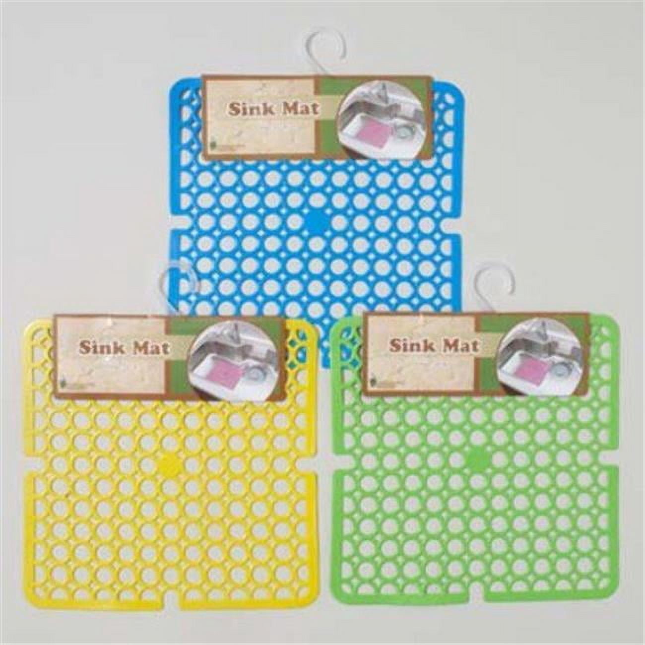 11 x 11 in. Assorted Color Sink Mat - Case of 48 - Walmart.com
