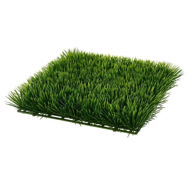 11 x 11 x 2.5 in. Green Grass Mat with UV Coated - Walmart.com