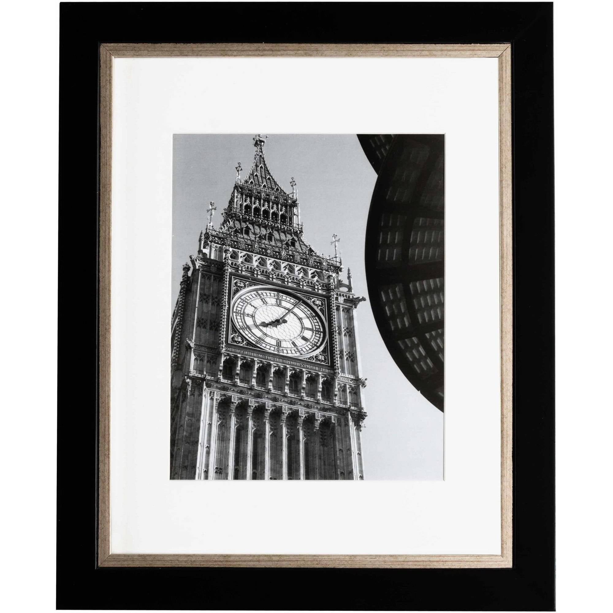 11" x 14" Black Taylor Frame, Matted to 8" x 10" - Walmart.com