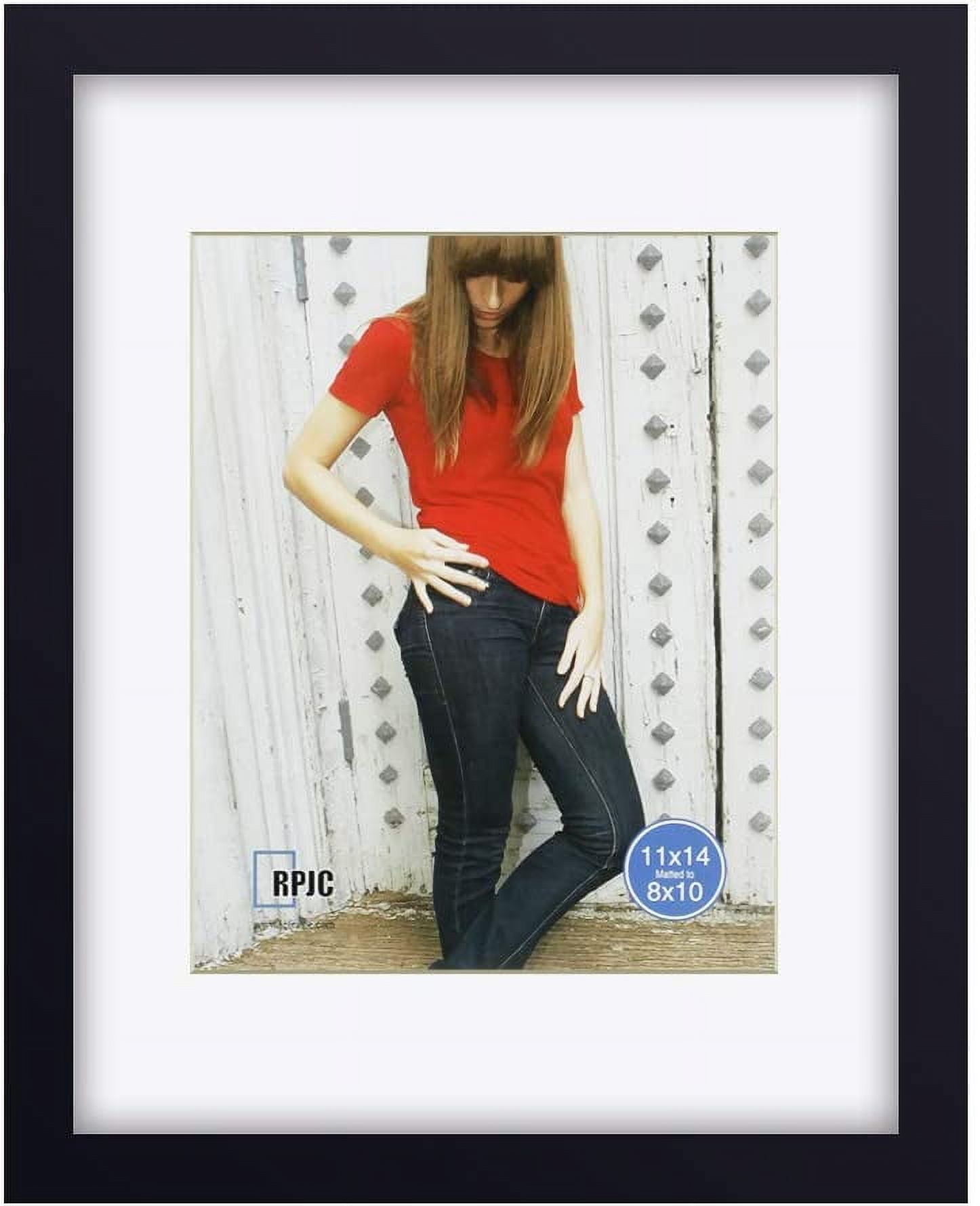 11 x 14 Picture Frames Made of Solid Wood and High Definition Glass ...