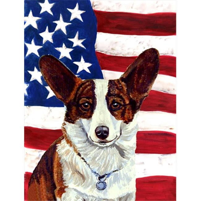 11 x 15 In. Usa American Flag With Corgi Flag, Garden Size - Walmart.com
