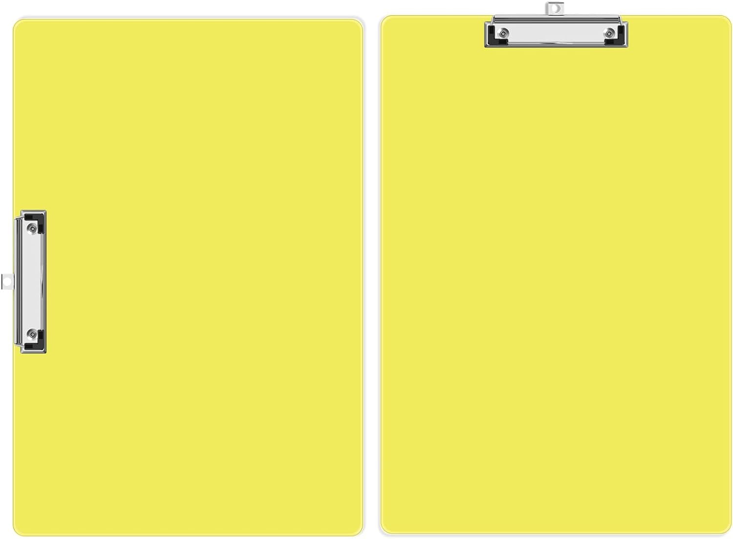 11 x 17 Extra Large Clipboard 2 Pack, Yellow Vertical and Landscape ...