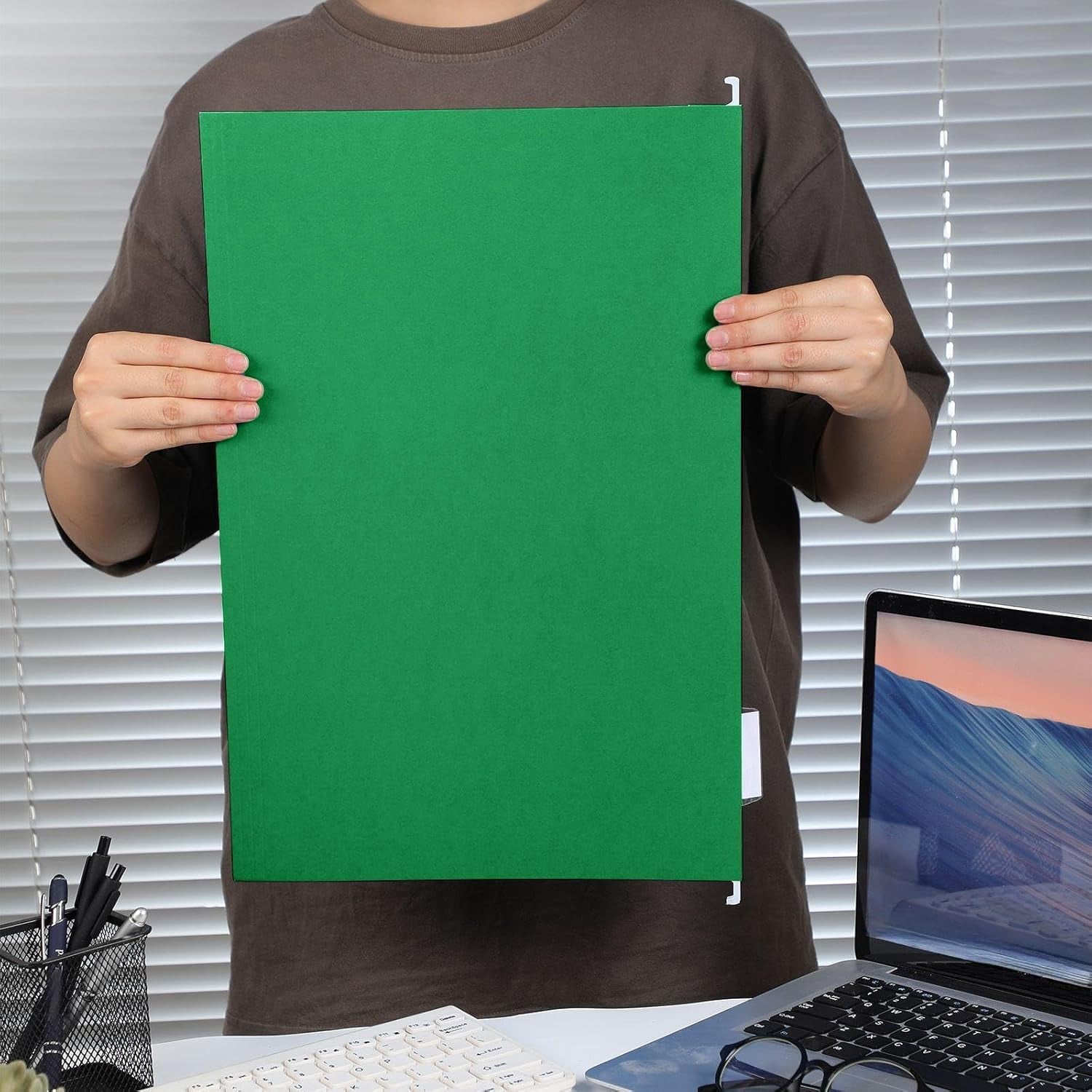 11 x 17 Extra Large Hanging File Folders for Filing Cabinet Organizer ...