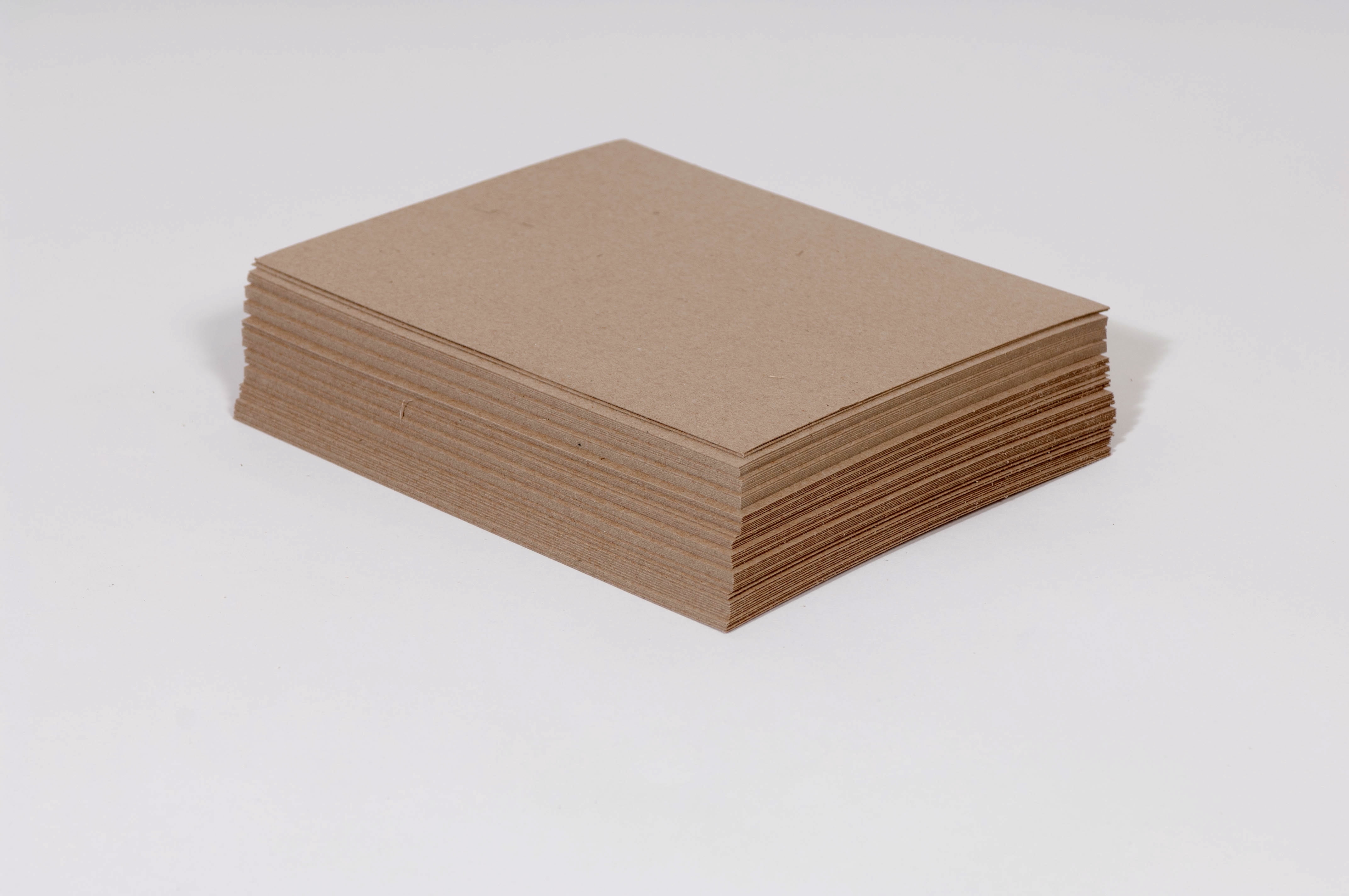 11 x 17" Heavy Duty Chipboard Pad 30 pt. Sturdy Kraft Multi-purpose ...