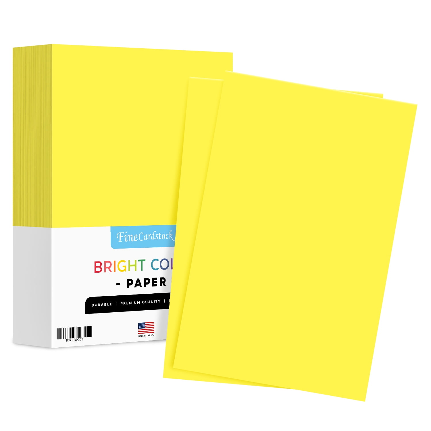 11 x 17 Ultra Lemon Neon Bright Fluorescent Colored Paper | 20lb Bond ...
