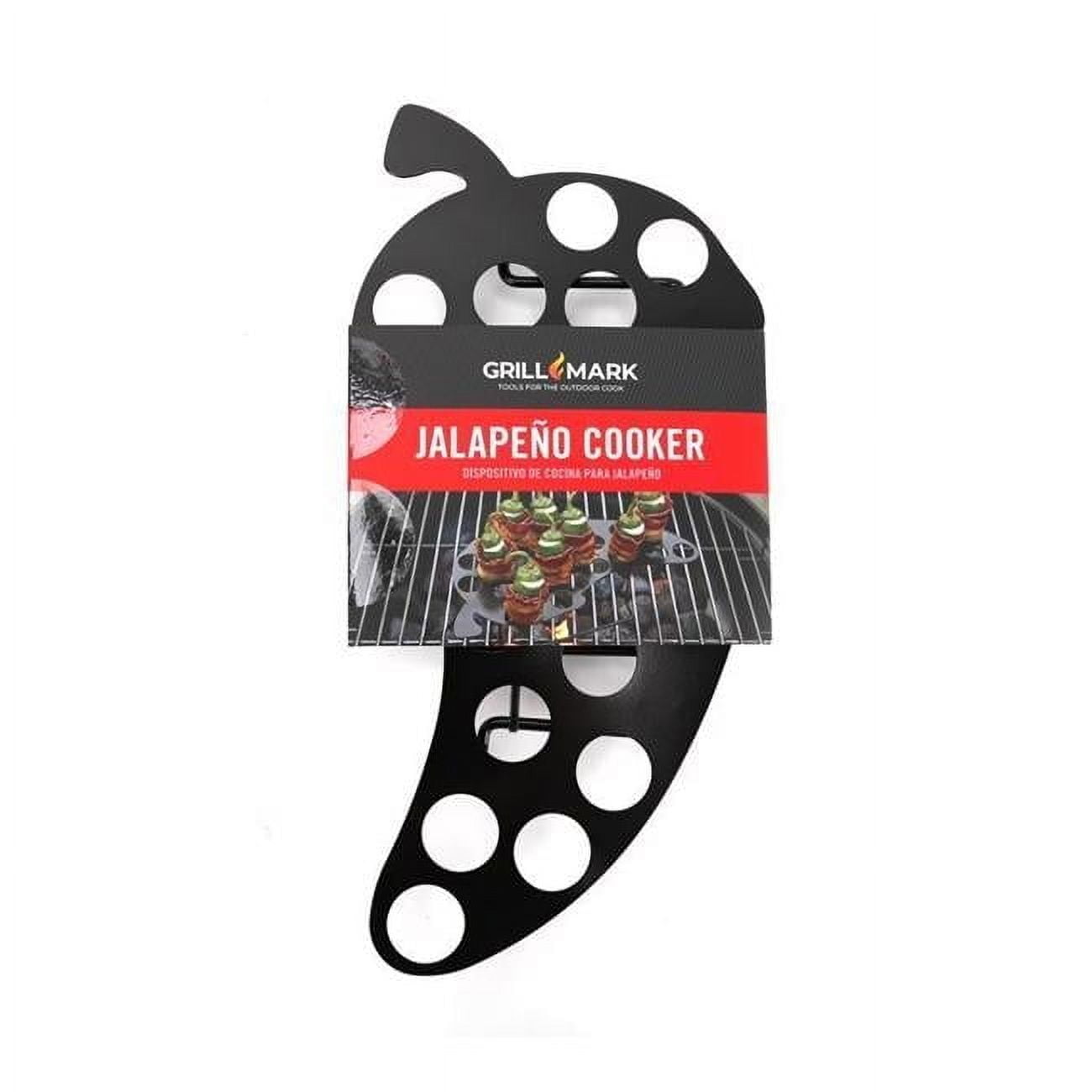 11 x 5.25 in. Black Steel Jalapeno Popper Tray - Walmart.com