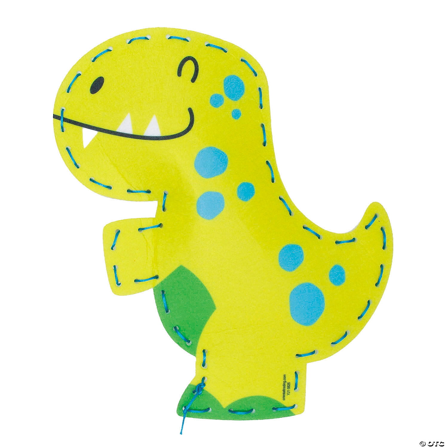 11" x 9" Learn to Sew Stuffed Dinosaur Plush Craft Kit - Makes 1 ...