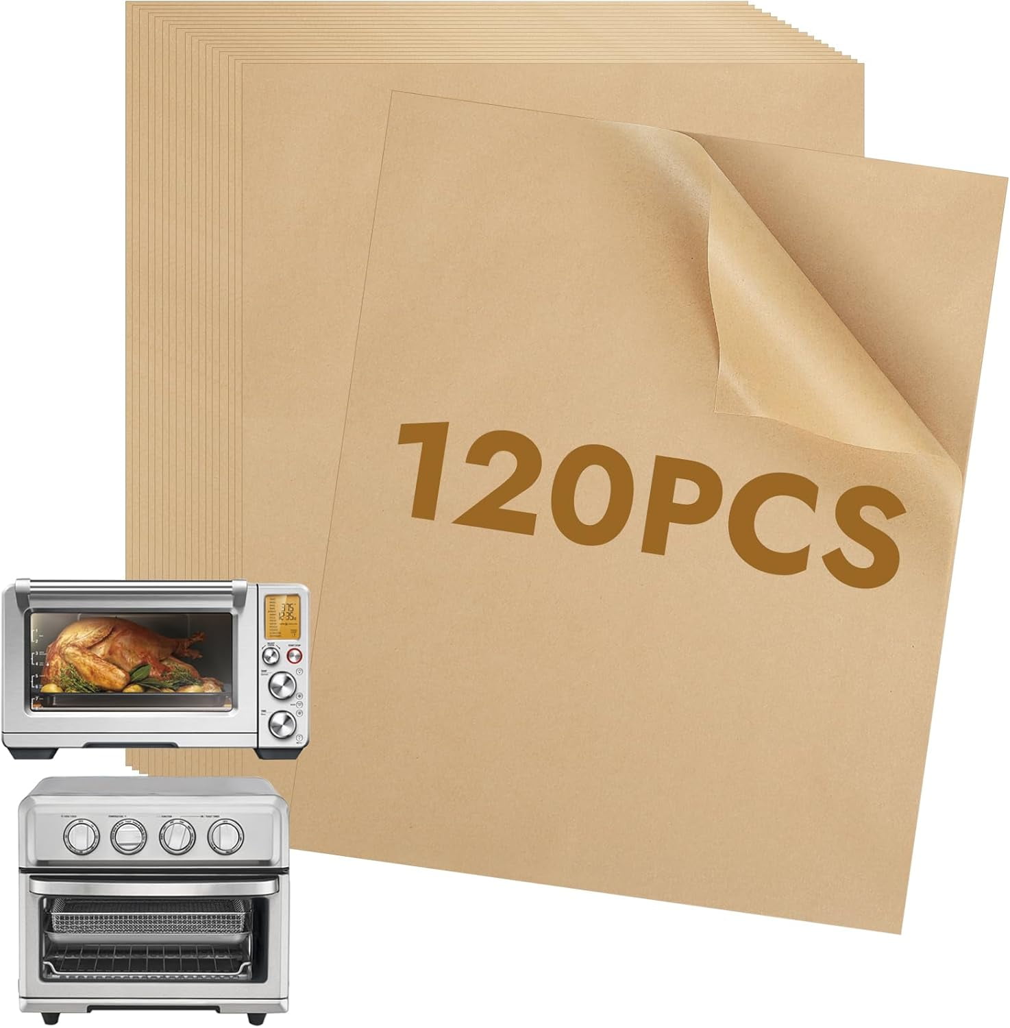 11 x 9in Air Fryer Parchment Paper Sheet Liners Compatible with ...