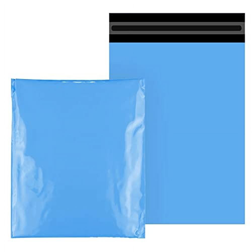 11"x15" (28cm x 38cm) 1000pcs Sky Blue Poly Bag Mailers Plastic ...