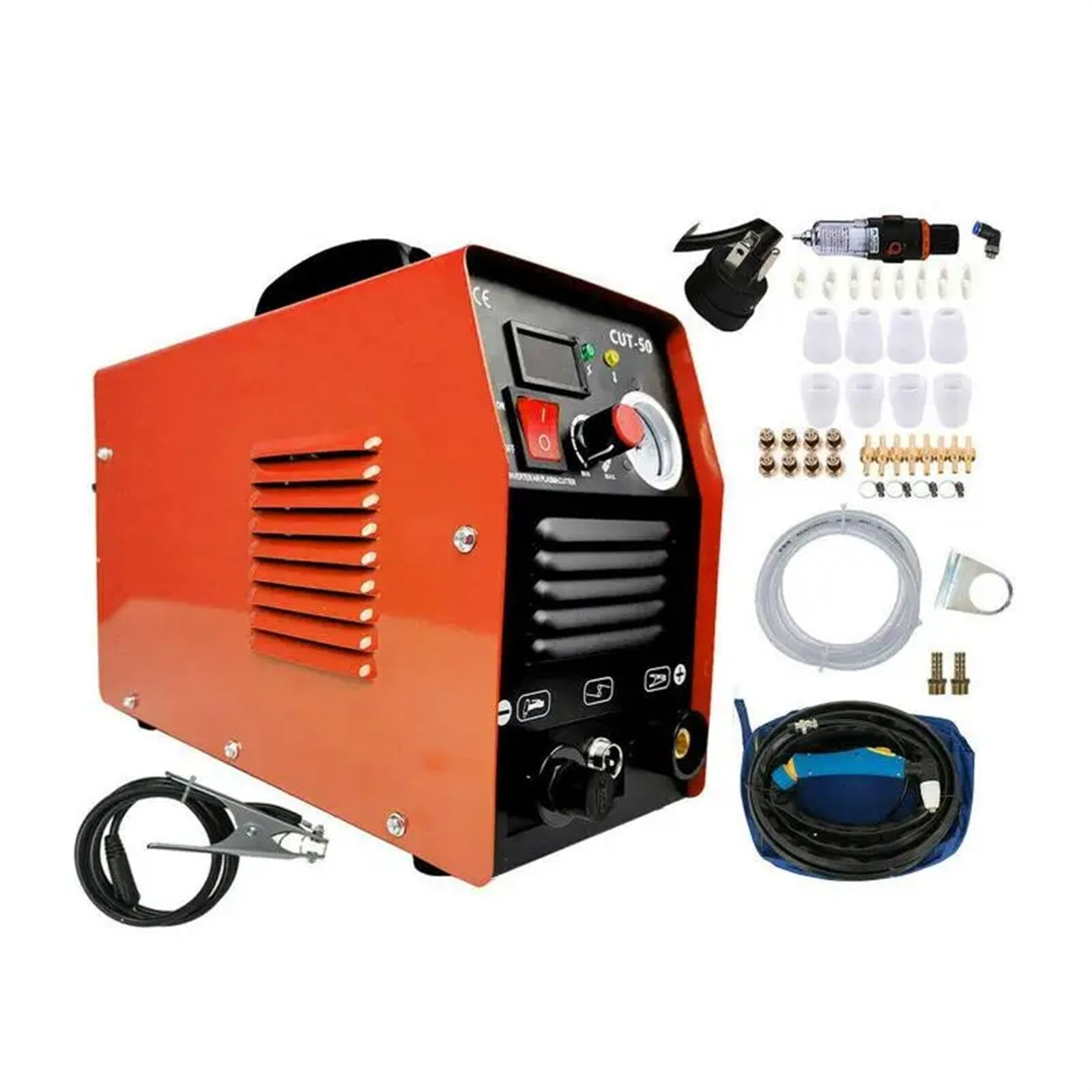 110 220 CUT50 Plasma Welding Cutter Electric Welding Kit Mini Welder Machines Digital Cutting ...