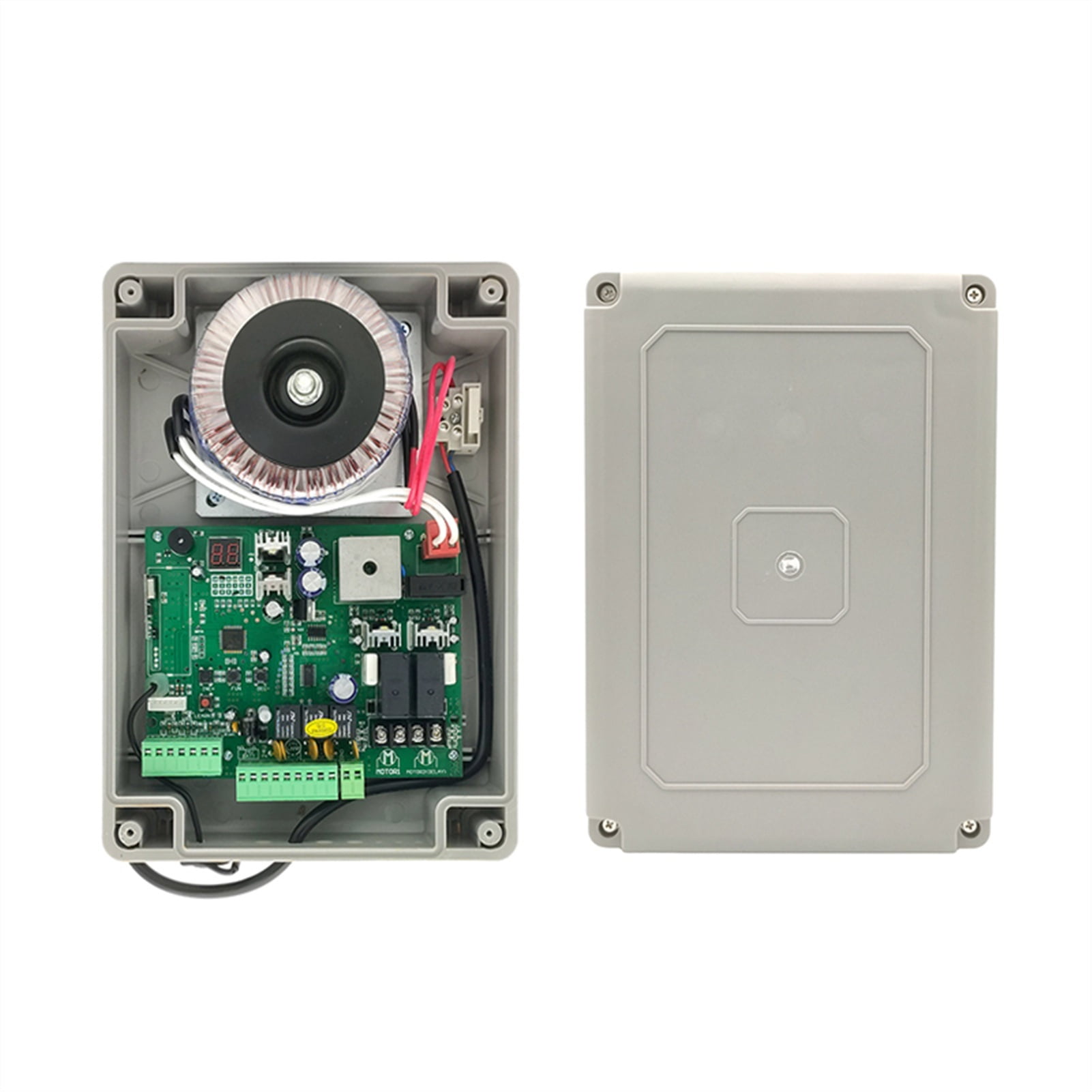 110/220 Control Box Pull Arm Door Drive Electric Swing Gate Opener ...