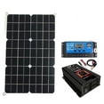 110-220 Solar Battery Inverter 4000W/6000W Solar Panel 18W Controller ...