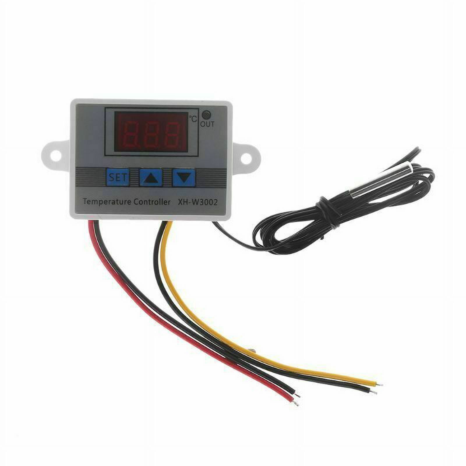 110 220V Pro W3002 Digital Temperature LED Thermostat Regulator Switch ...