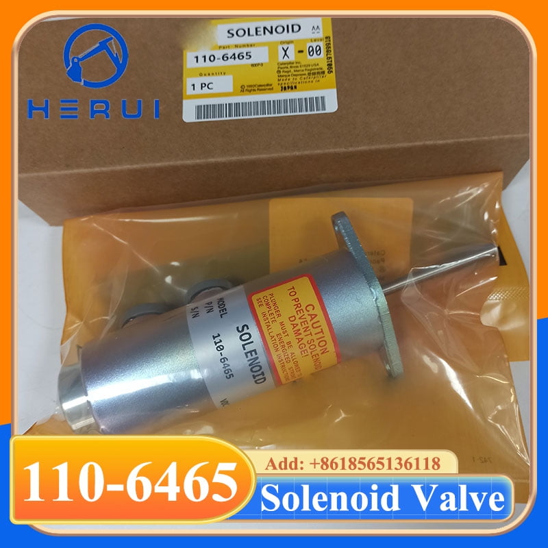 110-6465 24V-Pillar Fuel Shutoff Solenoid Valve Anthracite - Walmart.com