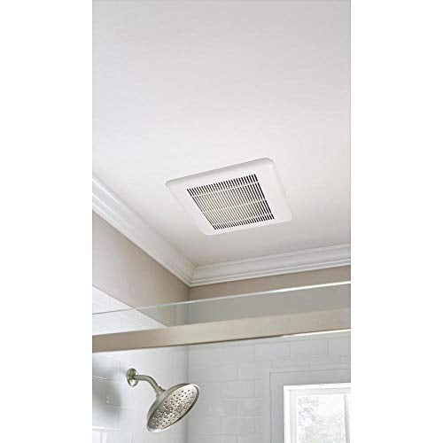 110 CFM Ceiling Mount Roomside Installation Quick Connect Bathroom ...