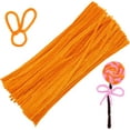 110 Orange Pieces Christmas Pipe Cleaners, Craft Pipe Cleaners, Pipe ...