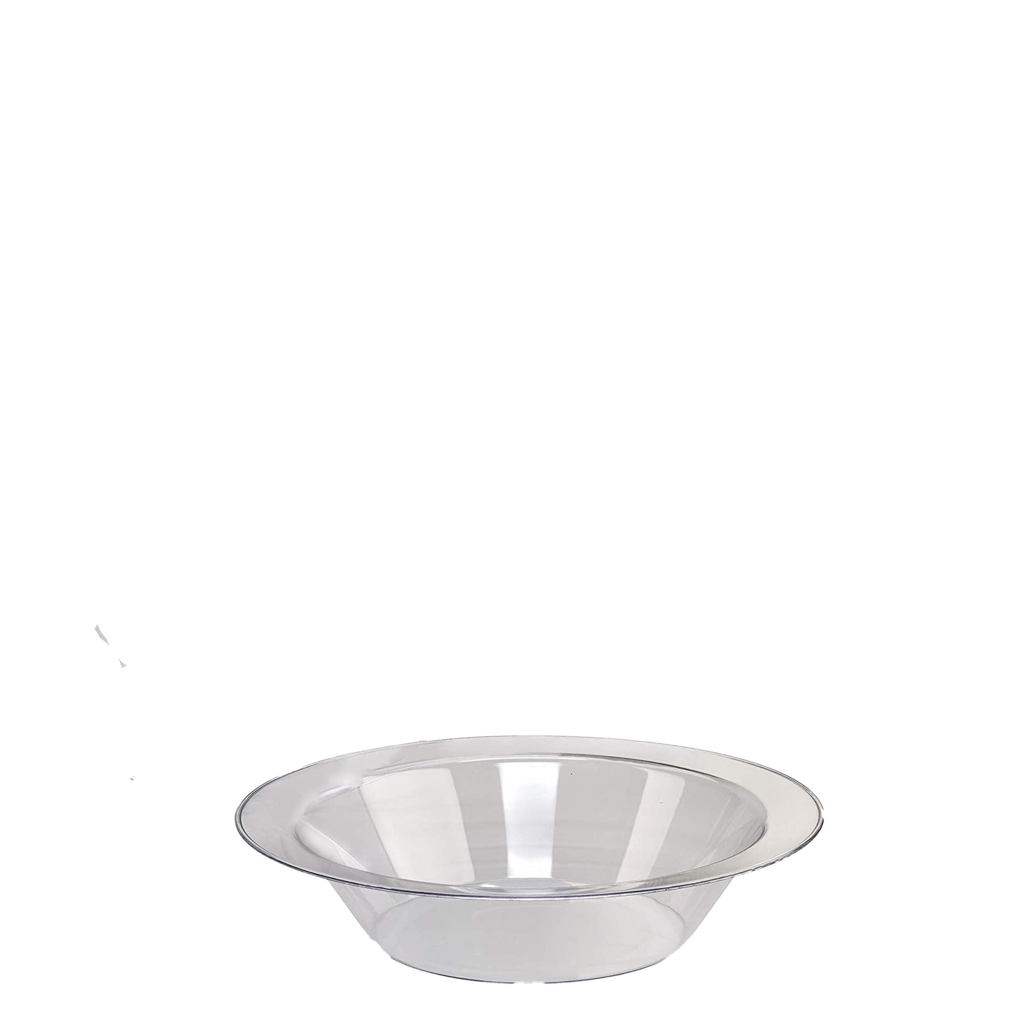 (110 PACK) EcoQuality 6 oz Round Clear Plastic Bowls Mod Collection ...