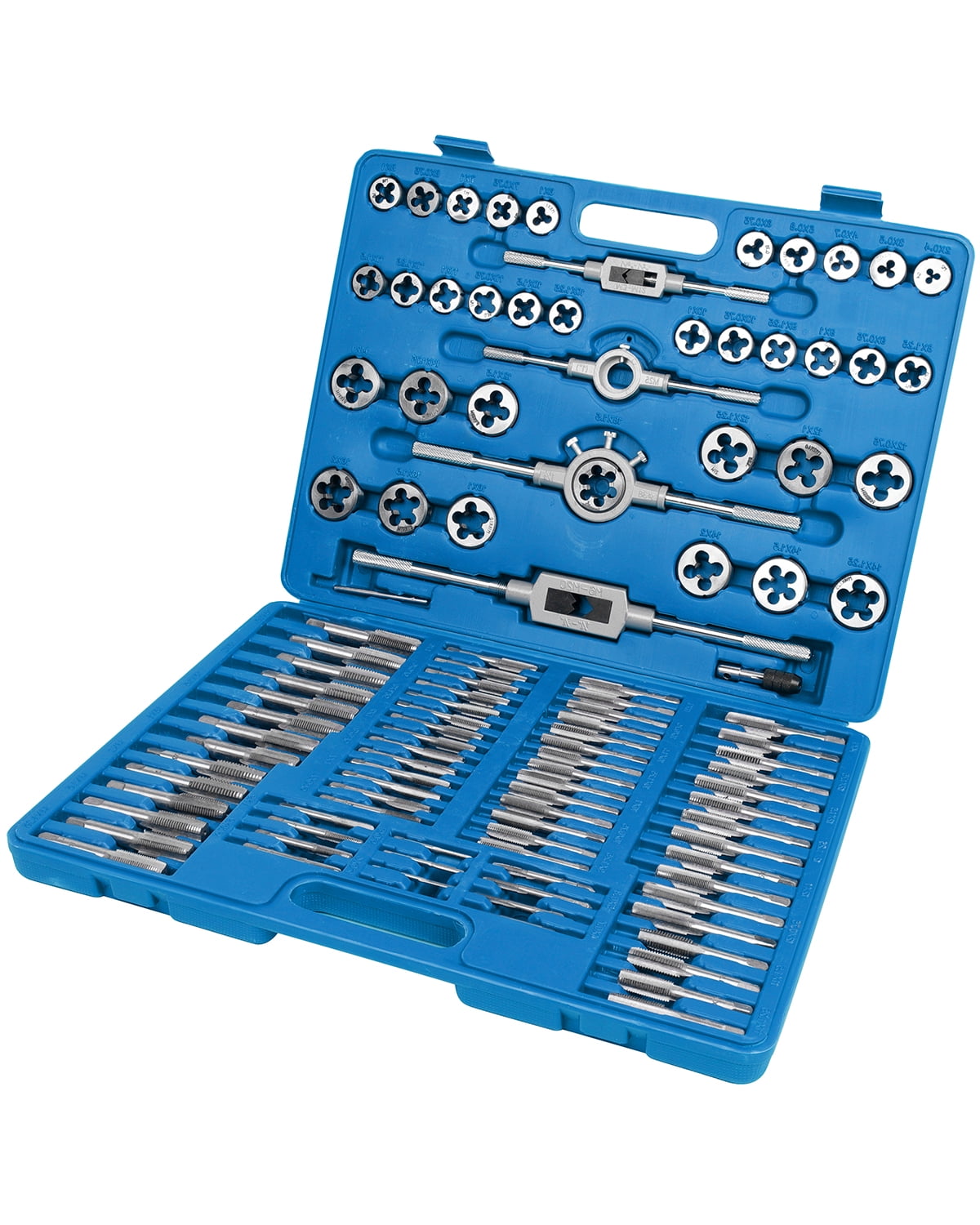 110 PC M2-M18 Metric Tap And Die Set Essential Threading Tool with ...