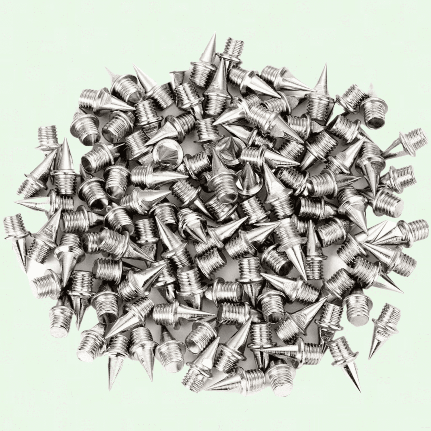 110 Piece 3/8 Inch Steel Track and Cross Country Spikes Replacement ...